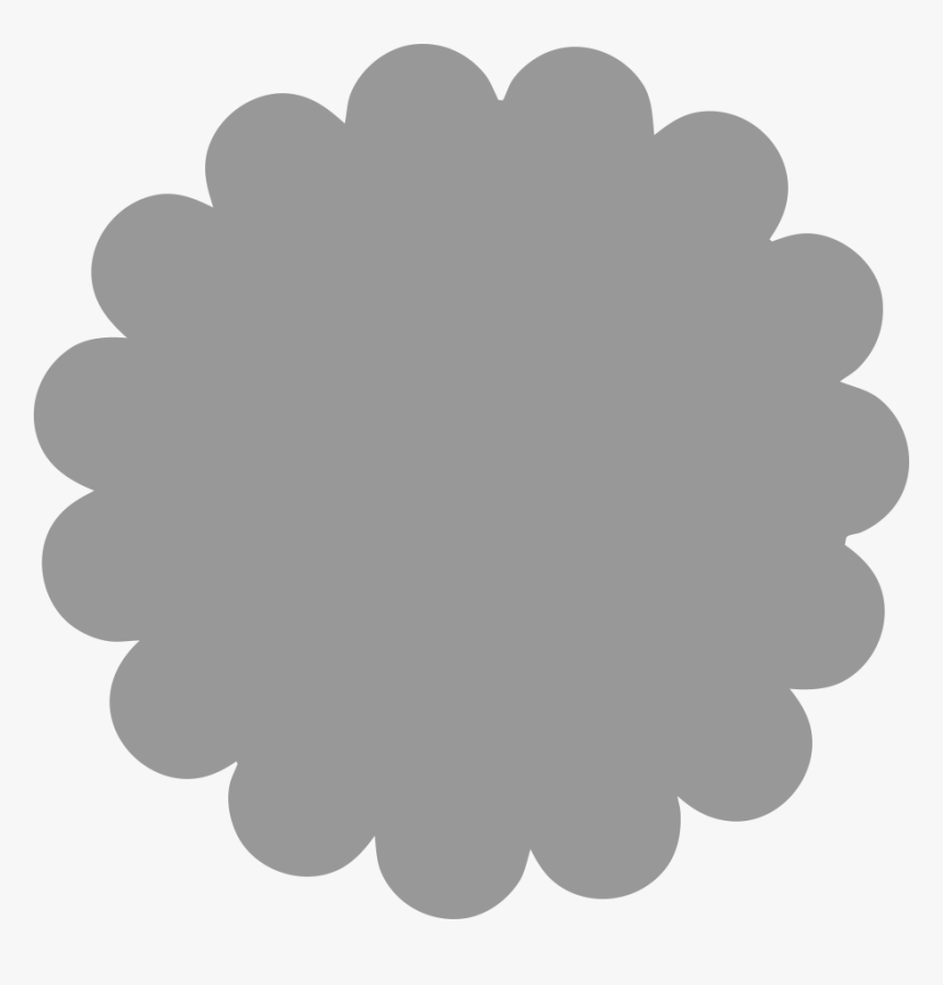 Scalloped Circle Clip Art