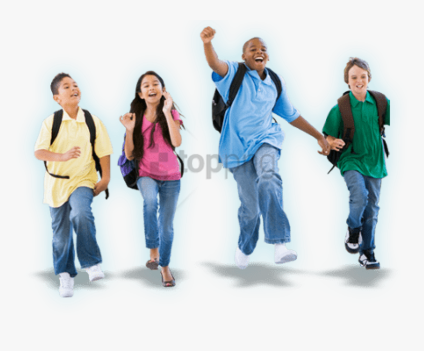 Kid Standing Png Transparent Background - School Kids Walking Png, Png ...