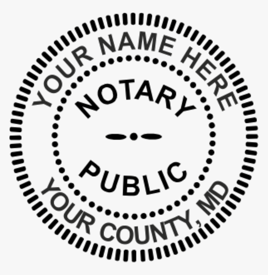 Xstamper Notary Seal Stamp - Notary Seal, HD Png Download , Transparent ...