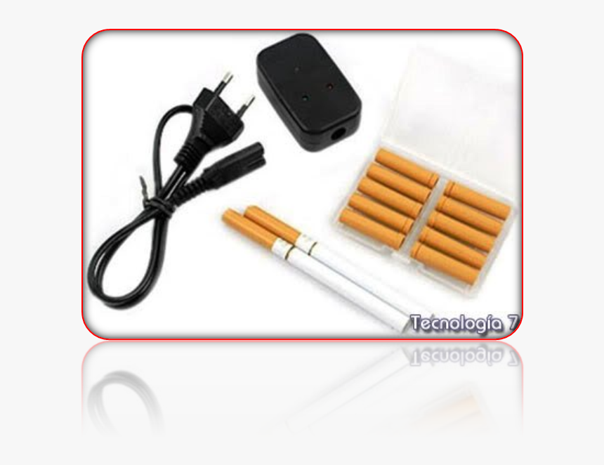 E Cigarette With Cigarette Form, HD Png Download , Transparent Png ...