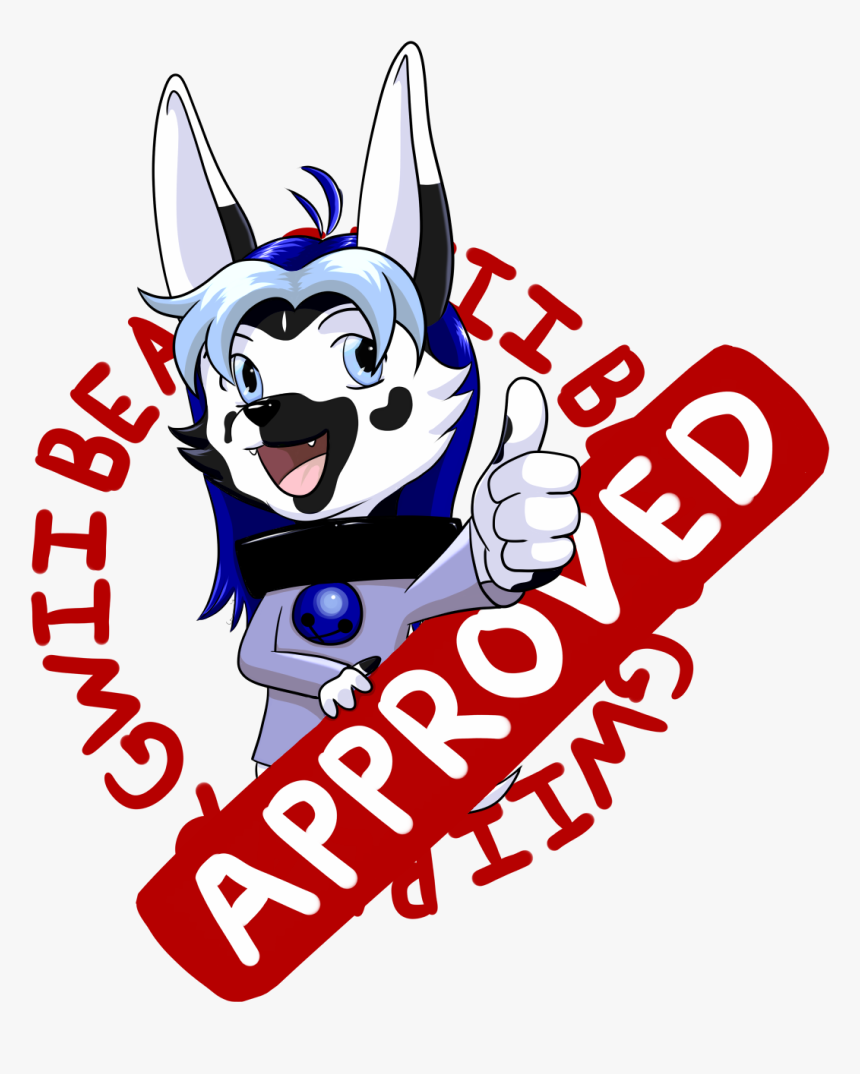 Gwii Stamp Of Approval - Cartoon, HD Png Download , Transparent Png ...