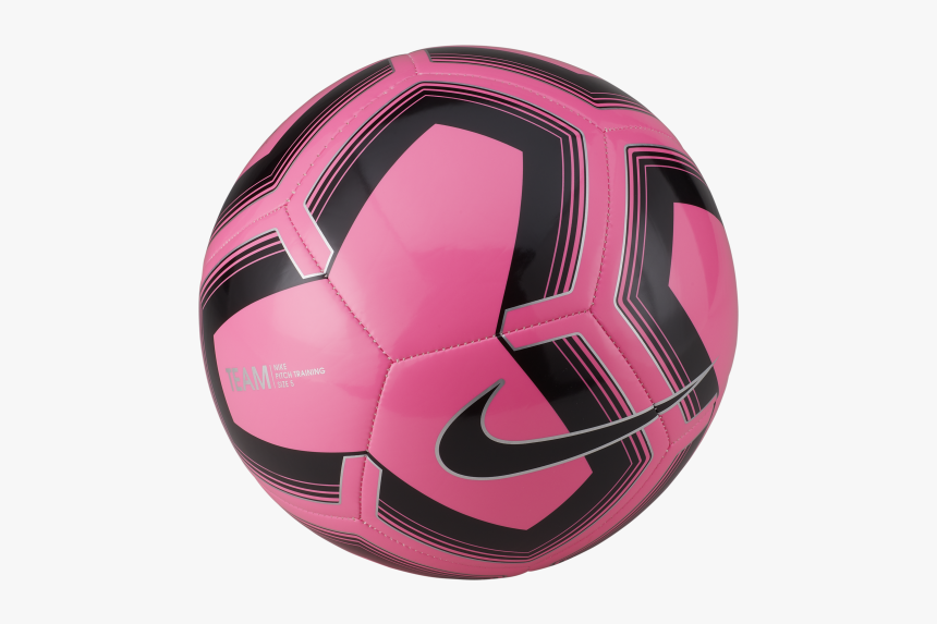 Pink Nike Pitch Soccer Ball, HD Png Download , Transparent Png Image ...