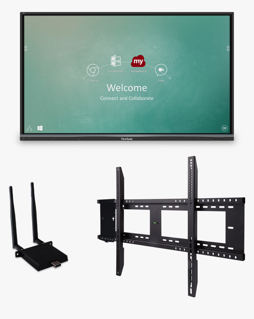 Viewsonic Ifp Viewboard Display, HD Png Download , Transparent Png ...