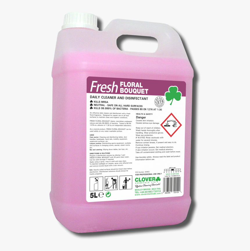 Fragranced Daily Cleaner And Disinfectant - Mpc Chemical, HD Png ...
