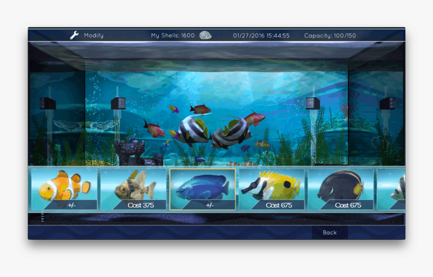Led Screen Fish Tank, HD Png Download , Transparent Png Image - PNGitem