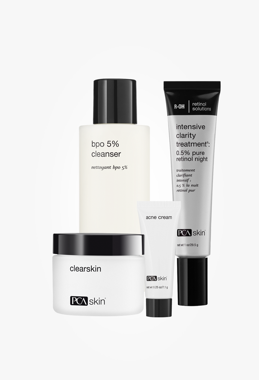 The Acne Control Regimen - Pca Skin Acne Kit, HD Png Download ...