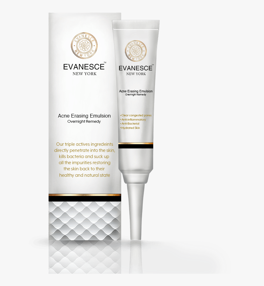 Evanesce Acne Erasing Emulsion, HD Png Download , Transparent Png Image ...