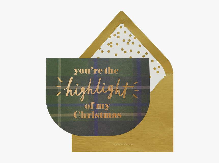 Highlight Of My Christmas Card - Sign, HD Png Download , Transparent ...