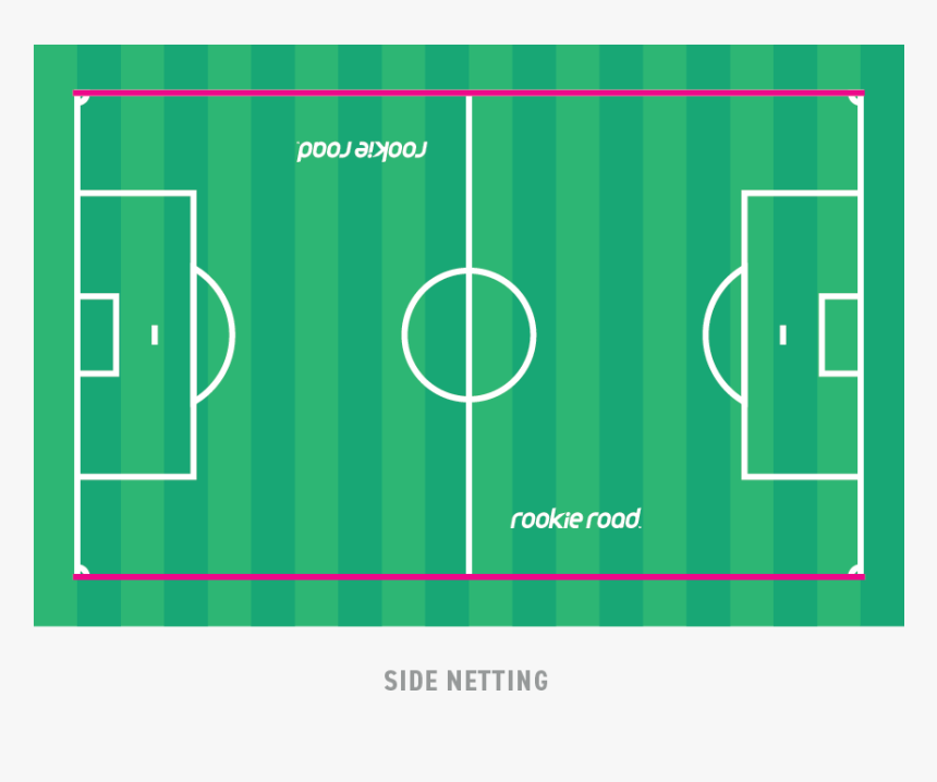Soccer Side Netting - Soccer Field, HD Png Download , Transparent Png ...
