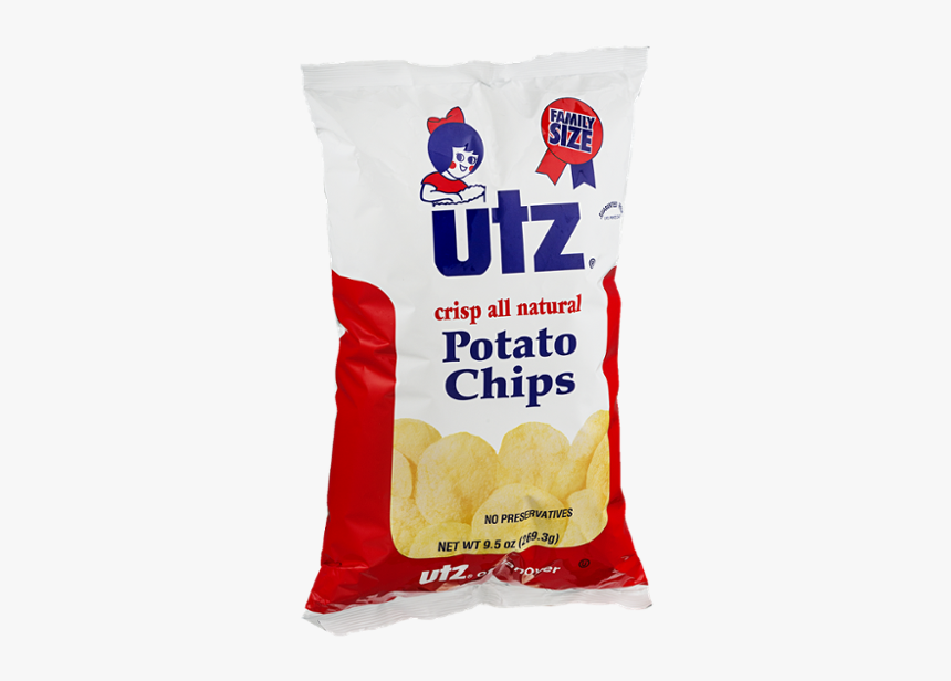 Utz Potato Chips 9.5 Oz, HD Png Download , Transparent Png Image - PNGitem
