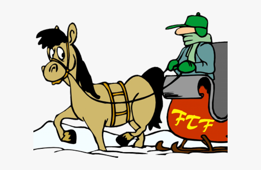 Christmas Sleigh Ride Clipart