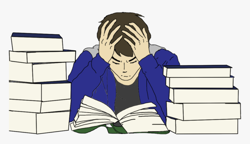 School Work Stress Clipart