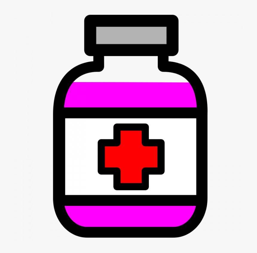 Free Medication Bottle Real - Medicine Clipart, HD Png Download ...