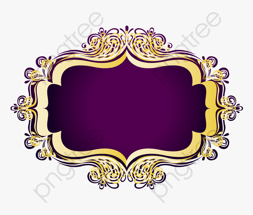 Box Pattern Png - Gold Text Box Png, Transparent Png , Transparent Png ...