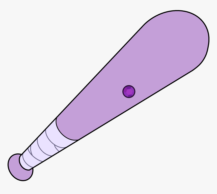 Baseball Bat Clipart Purple - Steven Universe Amethyst Bat, HD Png ...