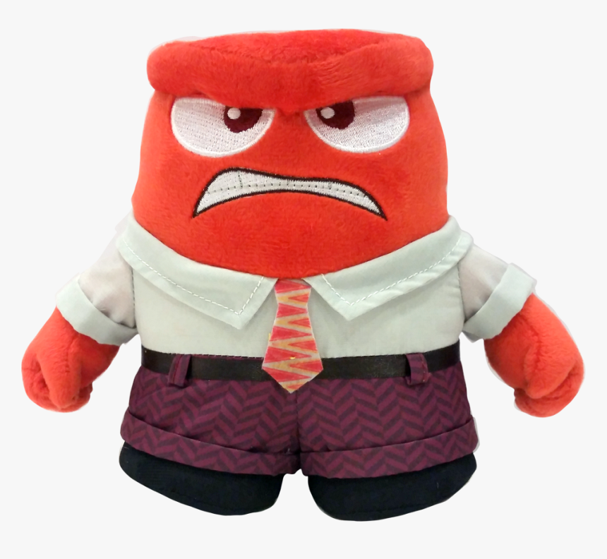 Anger Plush - Inside Out, HD Png Download , Transparent Png Image - PNGitem