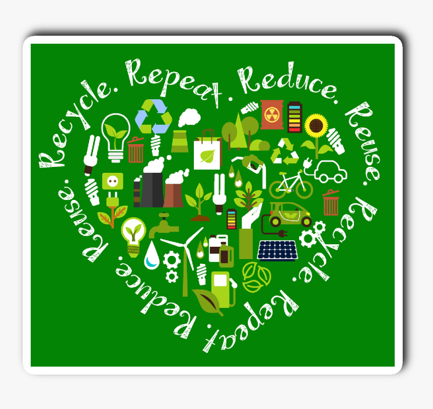 Reduce Reuse Recycle Repeat, HD Png Download , Transparent Png Image ...