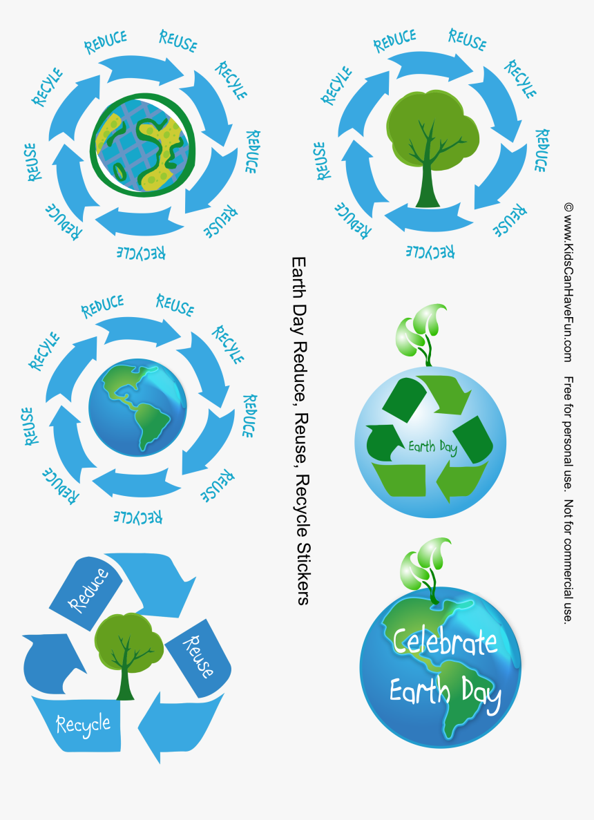Transparent Reduce Reuse Recycle Png - Reduce Reuse Recycle In Earth ...