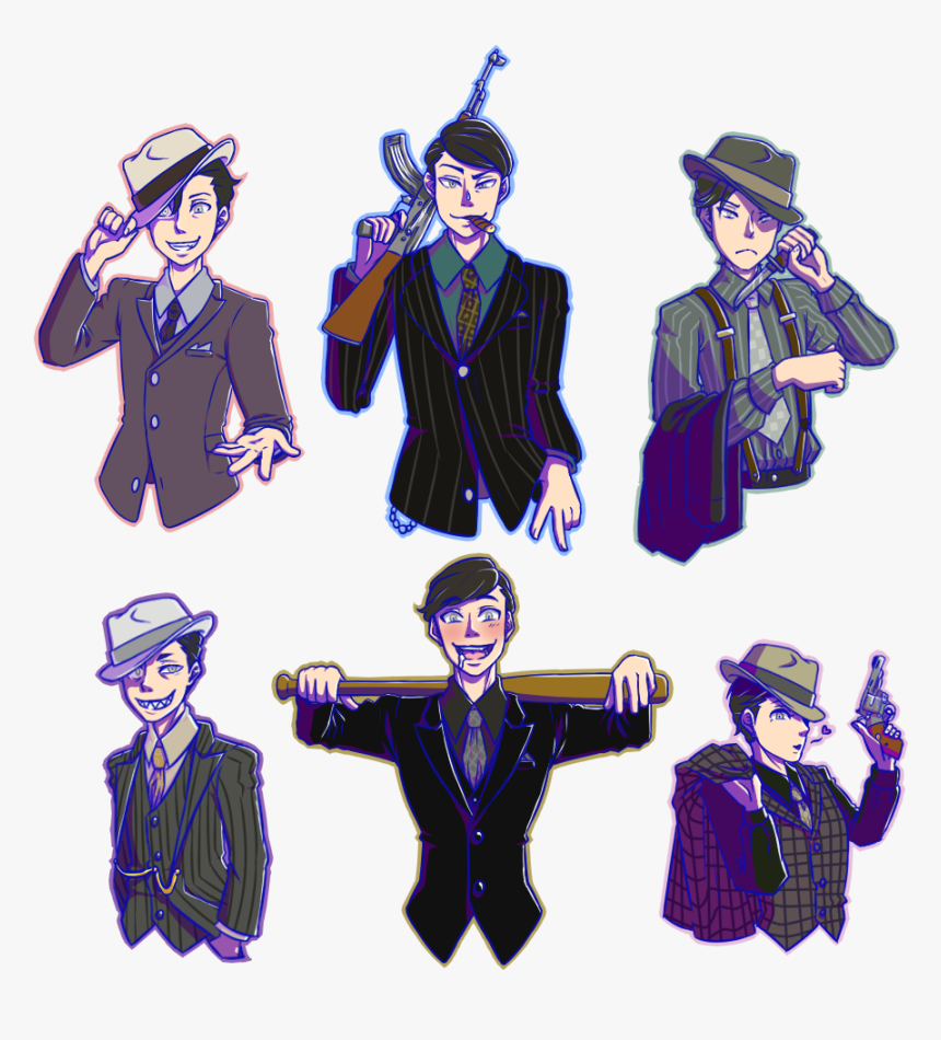 Transparent Mobster Png - Mobster Osomatsu, Png Download , Transparent ...