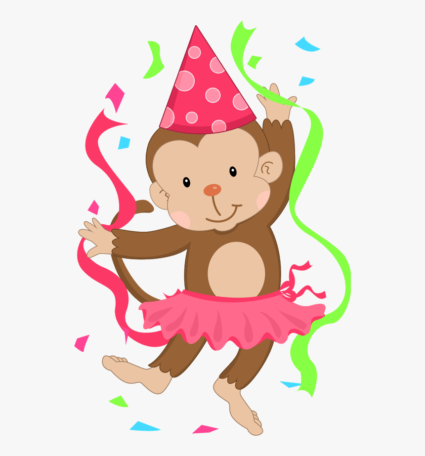 Happy Birthday Monkey Girl, HD Png Download , Transparent Png Image ...