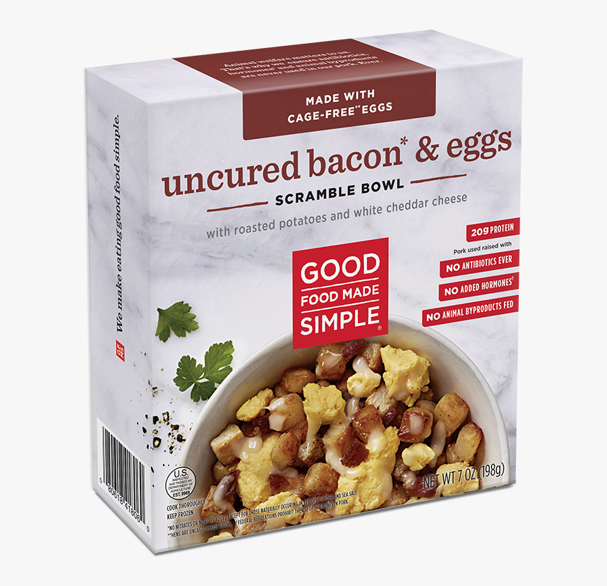 Frozen Breakfast Food Packaging, HD Png Download , Transparent Png ...