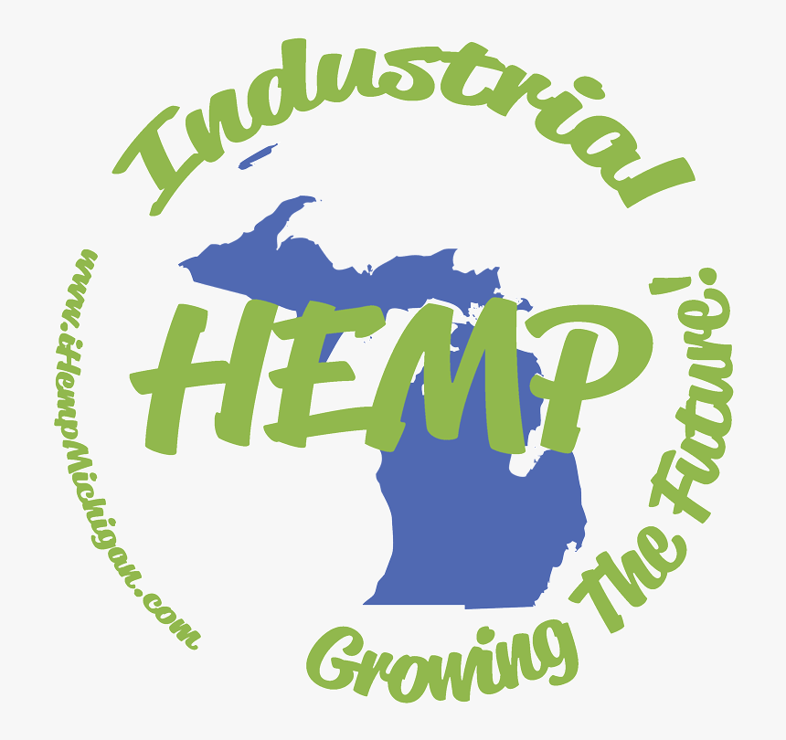 Industrial Hemp Michigan Logo, HD Png Download , Transparent Png Image ...