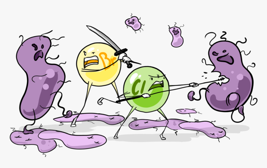 Germs Clipart Stay Away - Sanitation In Disaster, HD Png Download ...