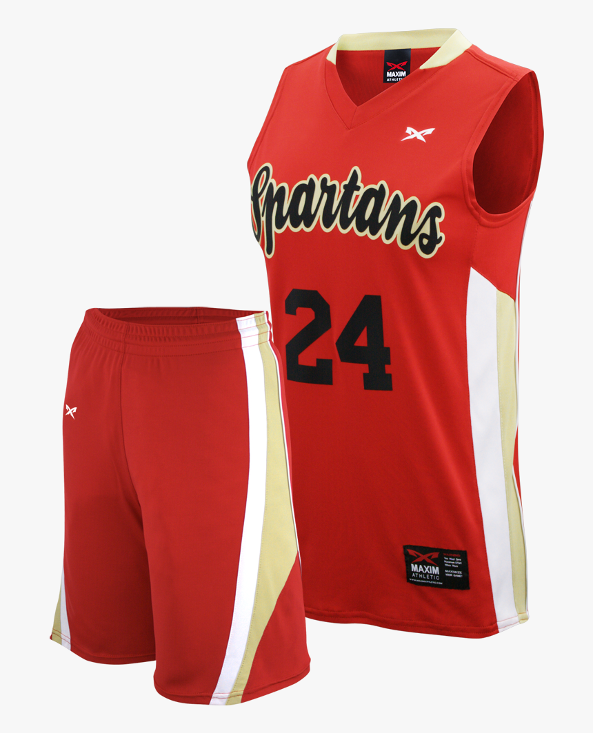 Transparent Basketball Jersey Png - Basketball Jersey Set Red Color ...