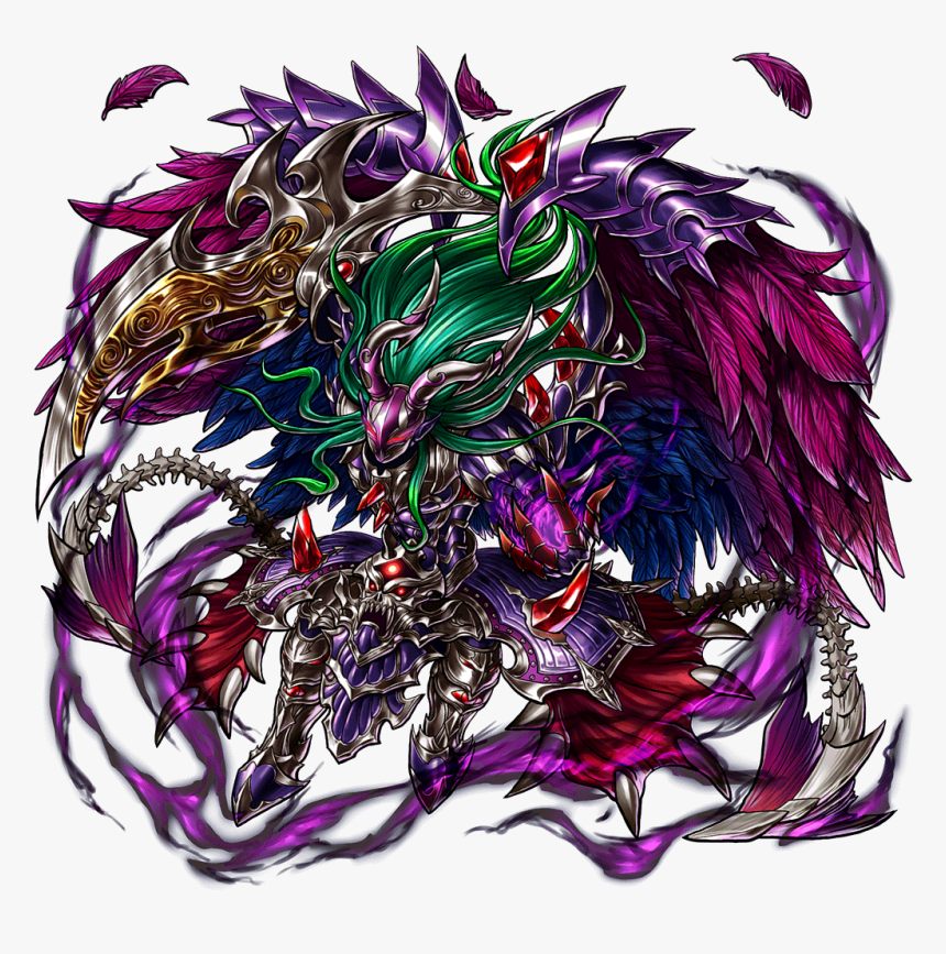 Oblivion Blade Abaddon Full Art - グラサマ アバドン, HD Png Download ...