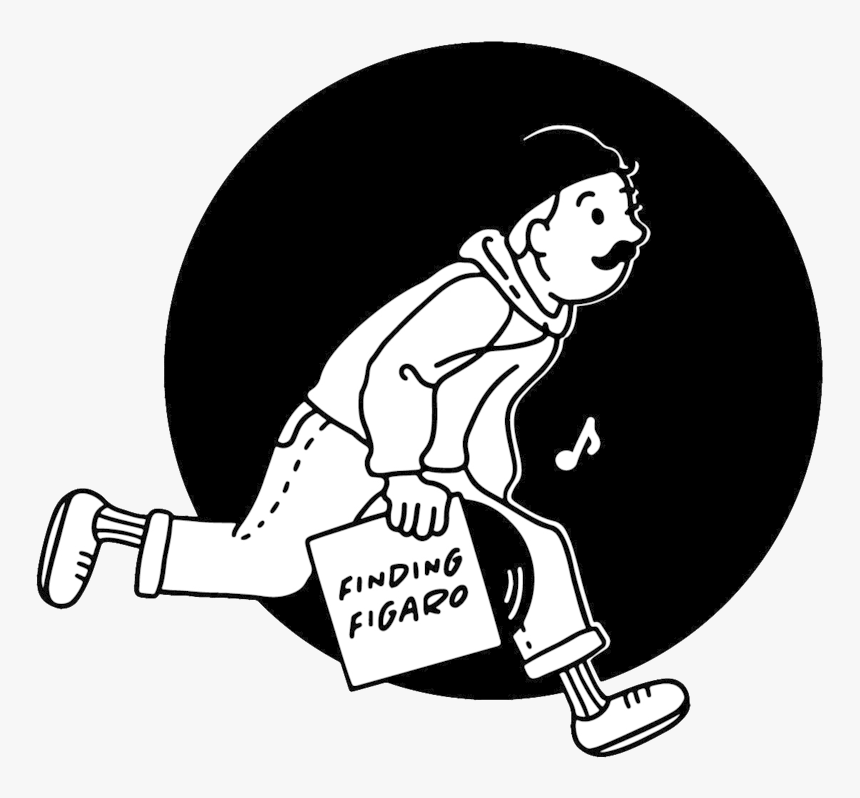 Figaro No White - Illustration, HD Png Download , Transparent Png Image ...