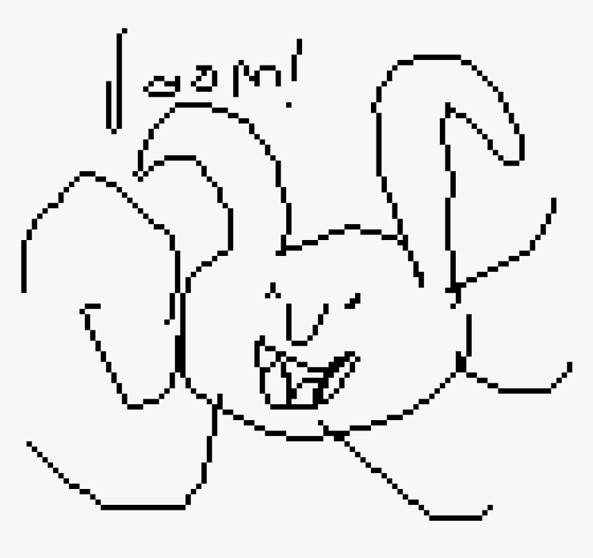 Doom Drawing Black And White - Line Art, HD Png Download , Transparent ...