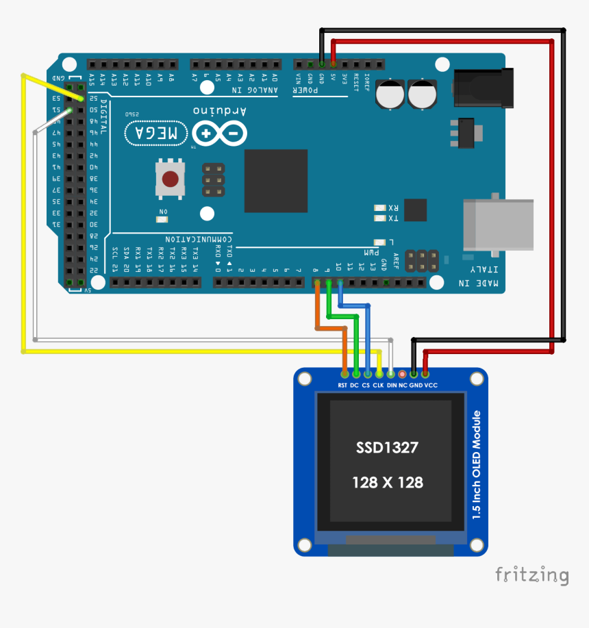 Oled Arduino - Arduino Servo Two Buttons, HD Png Download , Transparent ...