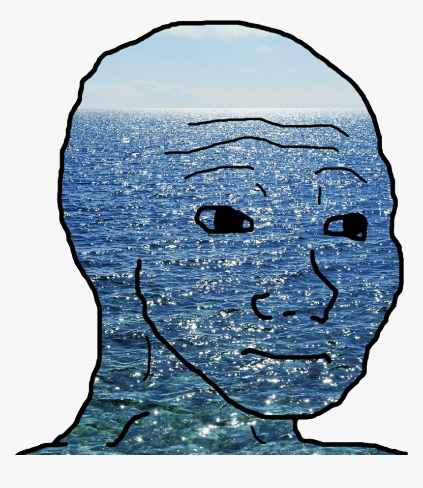 Wojak Ocean, HD Png Download , Transparent Png Image - PNGitem
