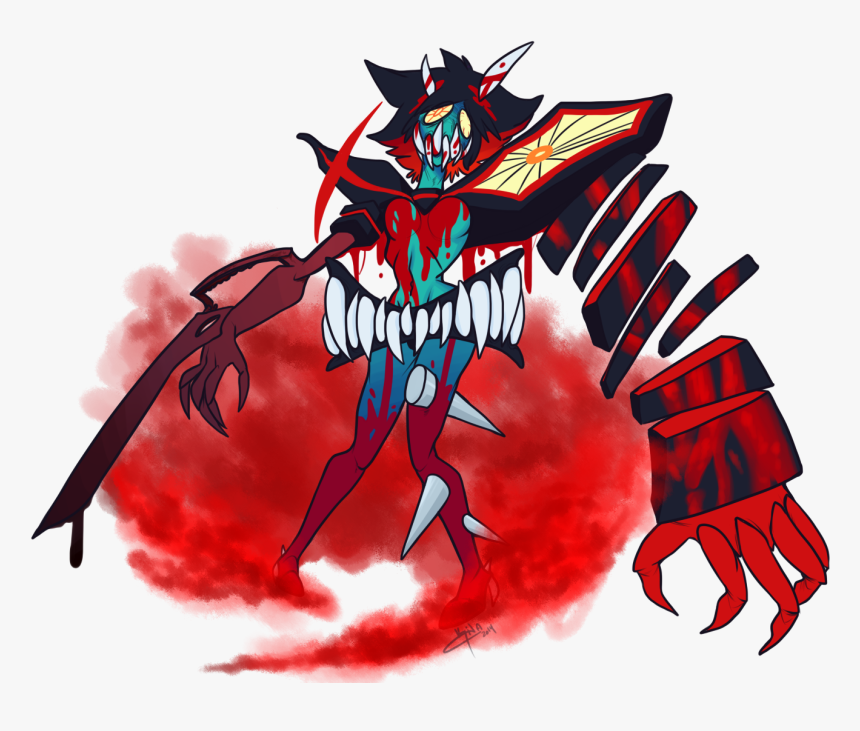 Transparent Ryuko Matoi Png - Kill La Kill Ryuko Demon, Png Download ...