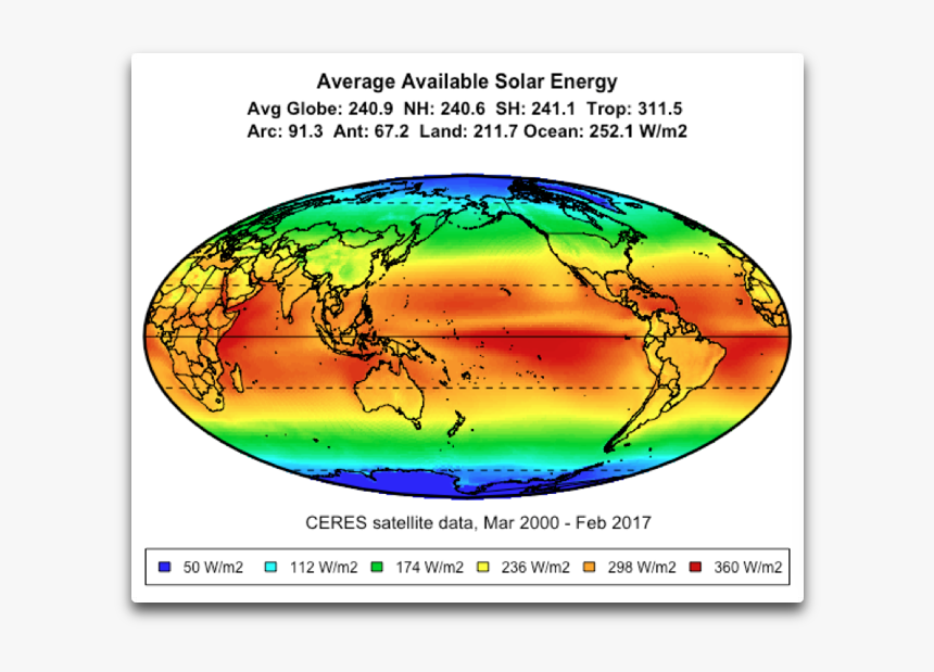 Average Available Solar Energy - Small Island Developing States Map, HD ...