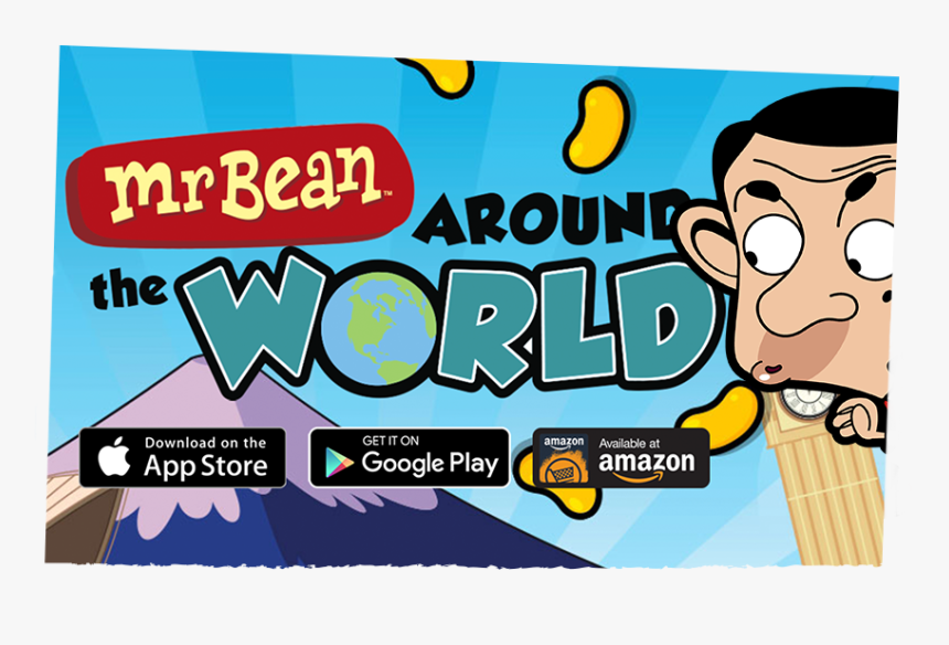 Mr Bean Around The World - Mr Bean Run Game, HD Png Download ...