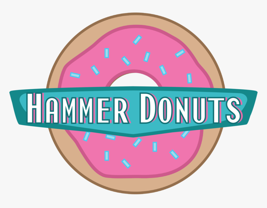 Hammerdonutslogo Png Format W - Hammer And Donut, Transparent Png ...