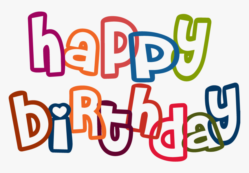 Transparent Happy Birthday Vector Png - Happy Birthday Clipart, Png ...