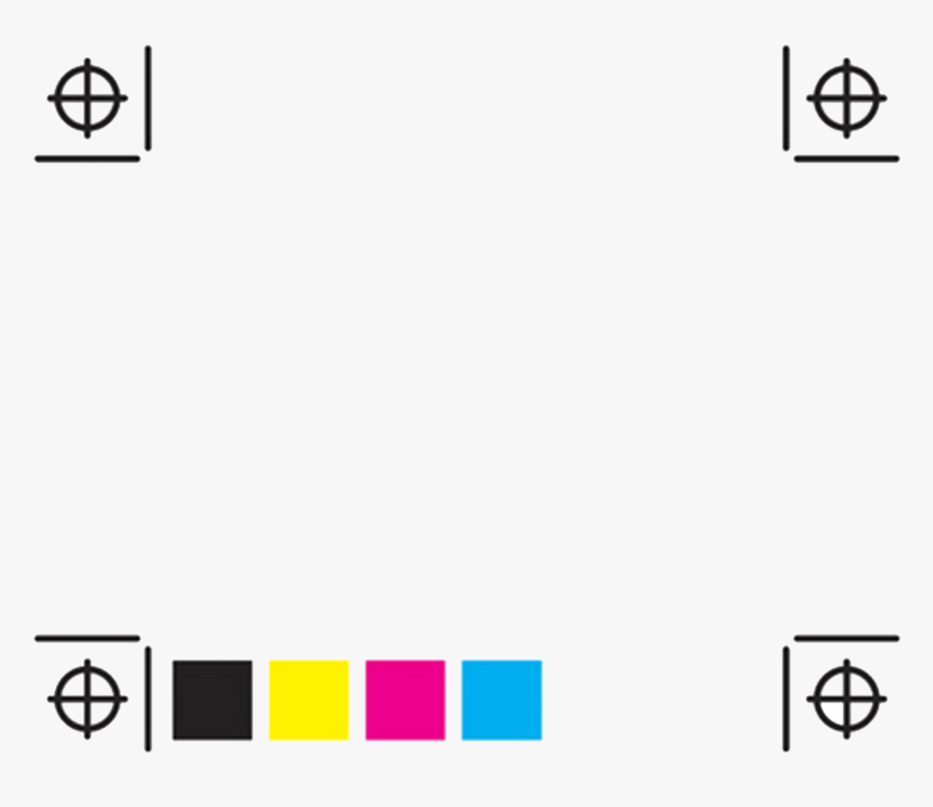 Cmyk Crop Marks Png, Transparent Png , Transparent Png Image - PNGitem