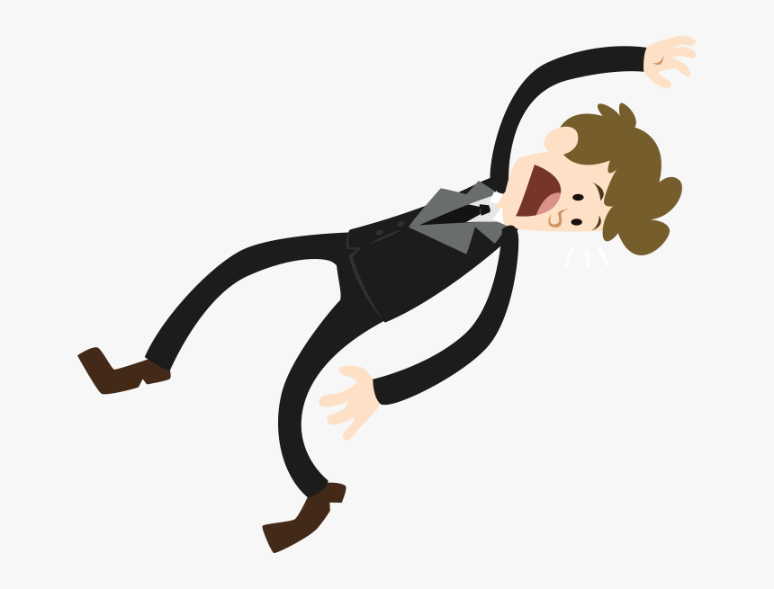 All Rights Reseved - Falling Man Cartoon Png, Transparent Png ...