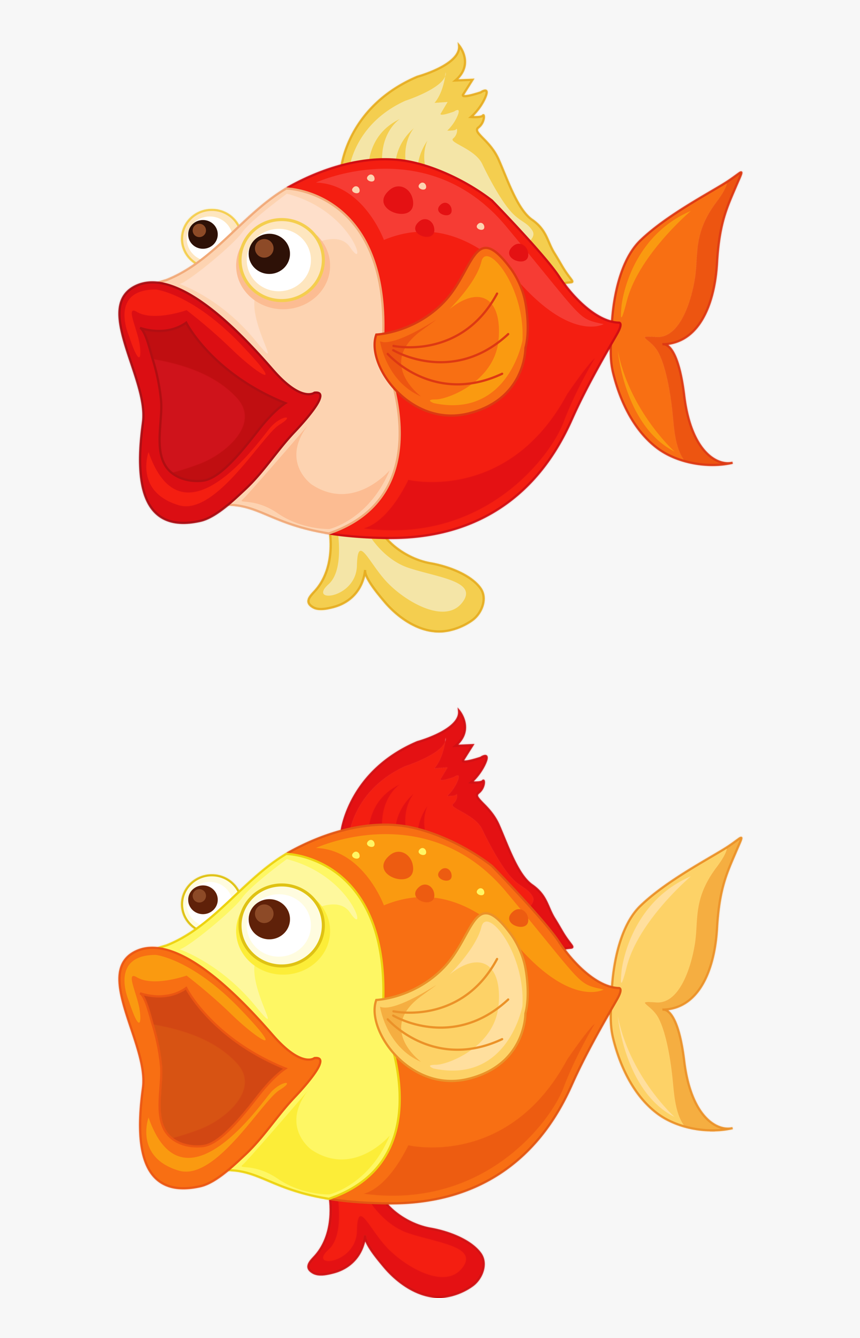 Transparent Fishing Clipart Png - Fish Open Mouth Cartoon, Png Download ...