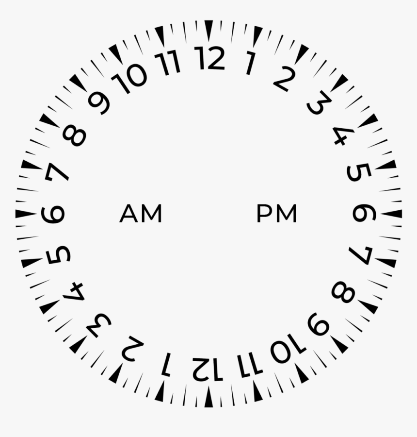 24 Hour Watch Graphics - Circle, HD Png Download , Transparent Png ...