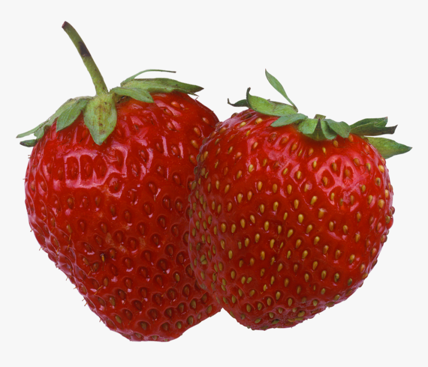 Two Strawberries - Two Strawberries Png, Transparent Png , Transparent ...