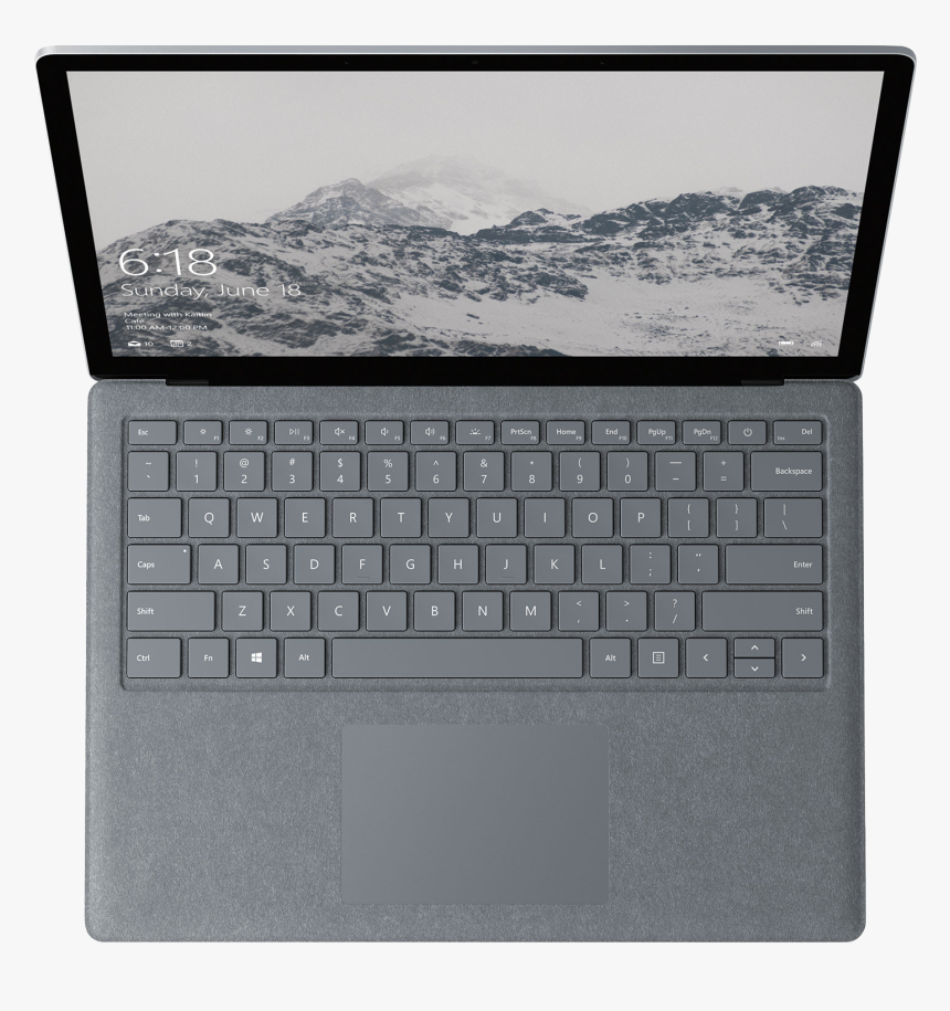 Microsoft Surface Laptop Platinum, HD Png Download , Transparent Png ...