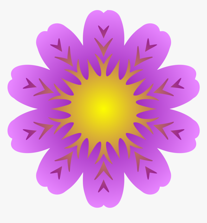 Abstract Flower 30 - Facebook Logo In Flower, HD Png Download ...