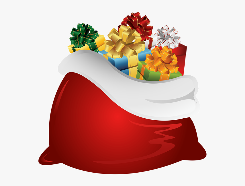 Santa Bag Png - Santa Claus Bag Png, Transparent Png , Transparent Png ...