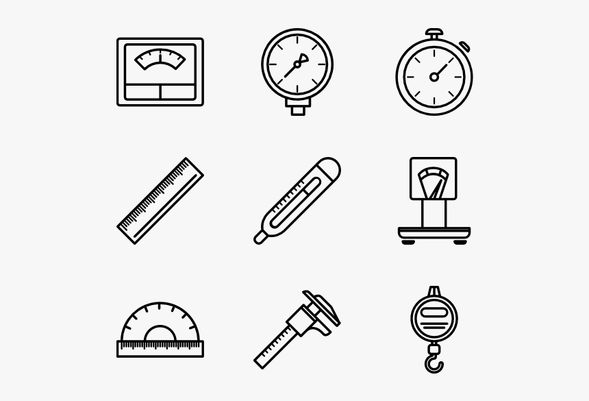 Measuring - Size Icons, HD Png Download , Transparent Png Image - PNGitem