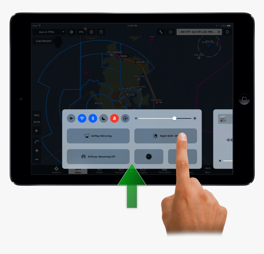 Control-panel - Tablet Computer, HD Png Download , Transparent Png ...
