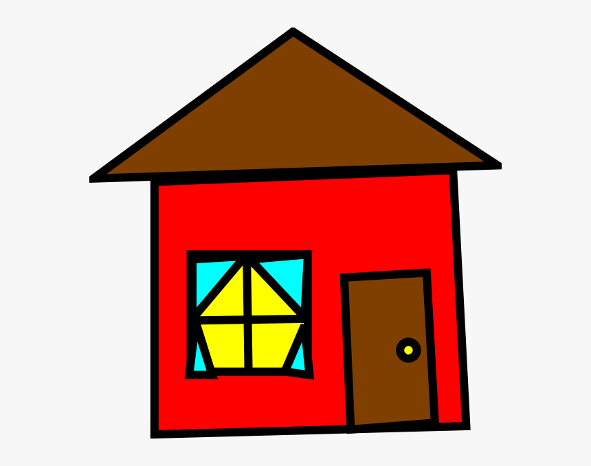 Cartoon Square House, HD Png Download , Transparent Png Image - PNGitem
