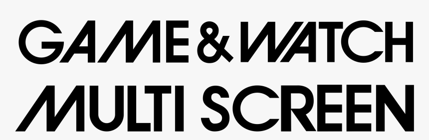 Game & Watch Logo, HD Png Download , Transparent Png Image - PNGitem